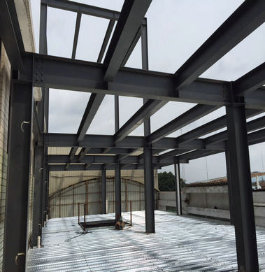 Steel structure platform in LJ